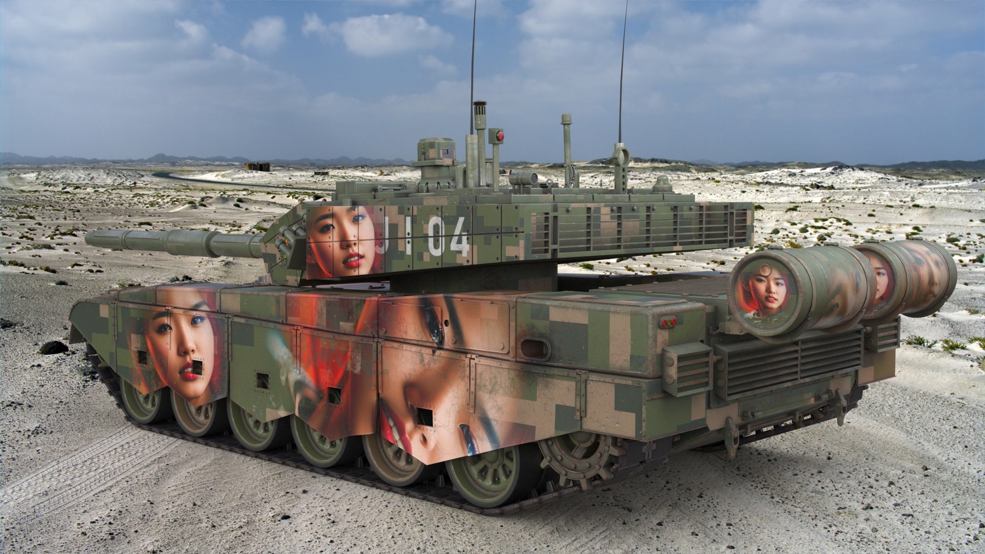 Tank China Type ZTZ 99A MTB Liu Yang 3D Model - TurboSquid 2104193