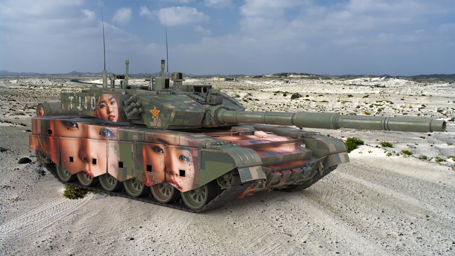 Tank China Type ZTZ 99A MTB Liu Yang 3D Model - TurboSquid 2104193