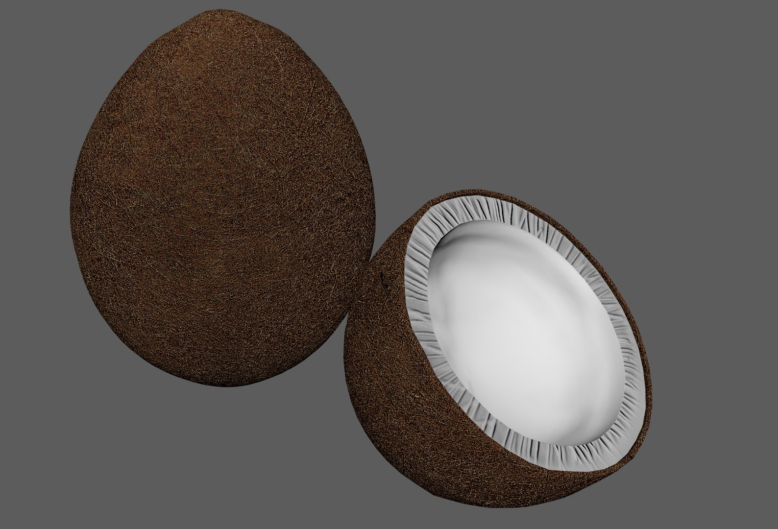 3D Coconut - TurboSquid 1745485