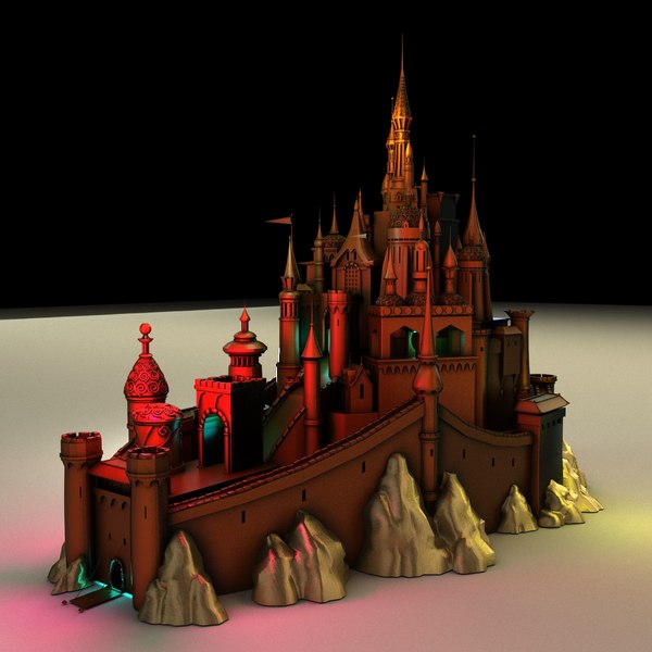 Castle 3D Models for Download | TurboSquid