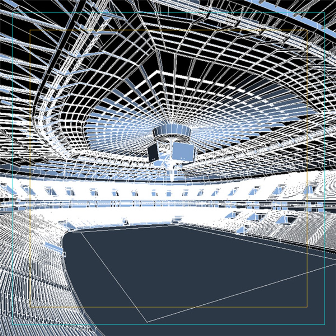 Sports Arena 3d Max