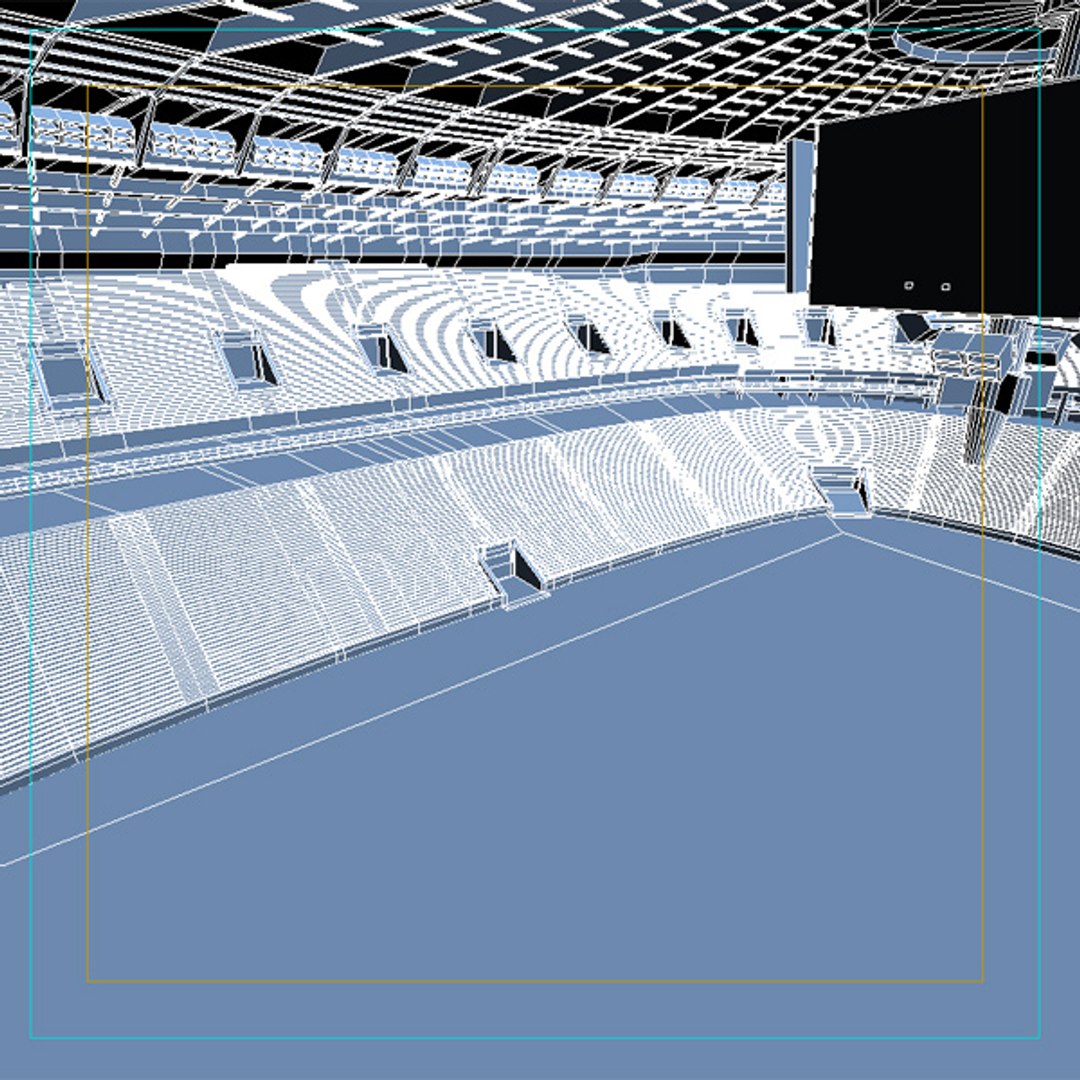 Sports Arena 3d Max