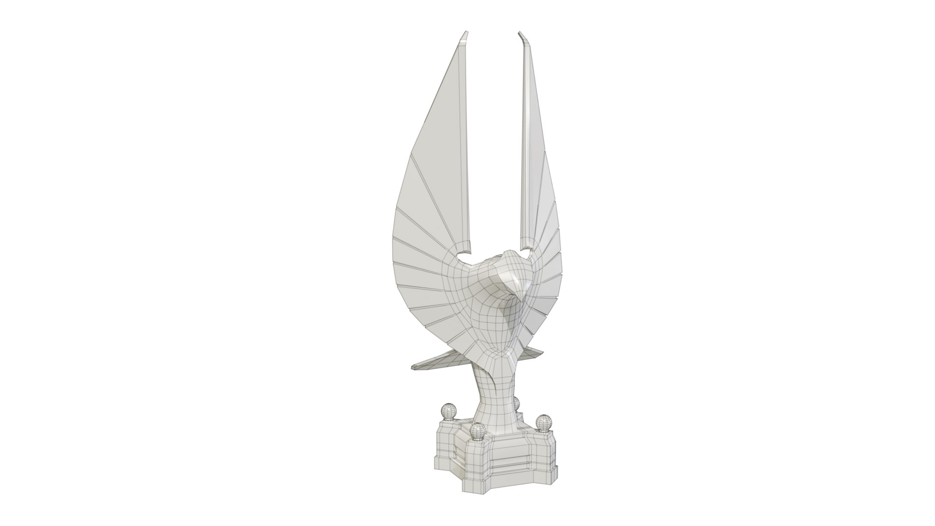 Trophy Condor 3D Model - TurboSquid 2225589
