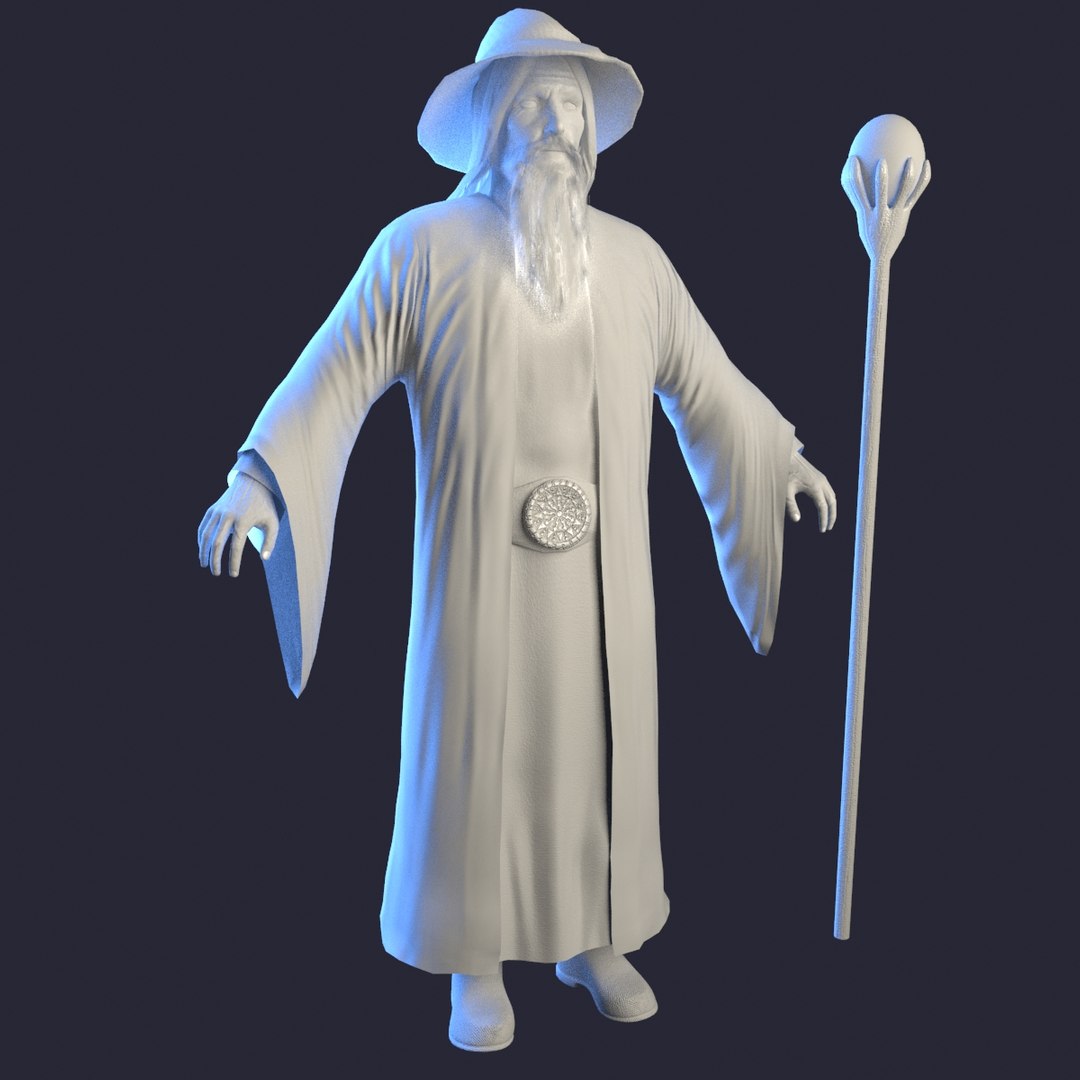 3D wizard cape hat - TurboSquid 1423510
