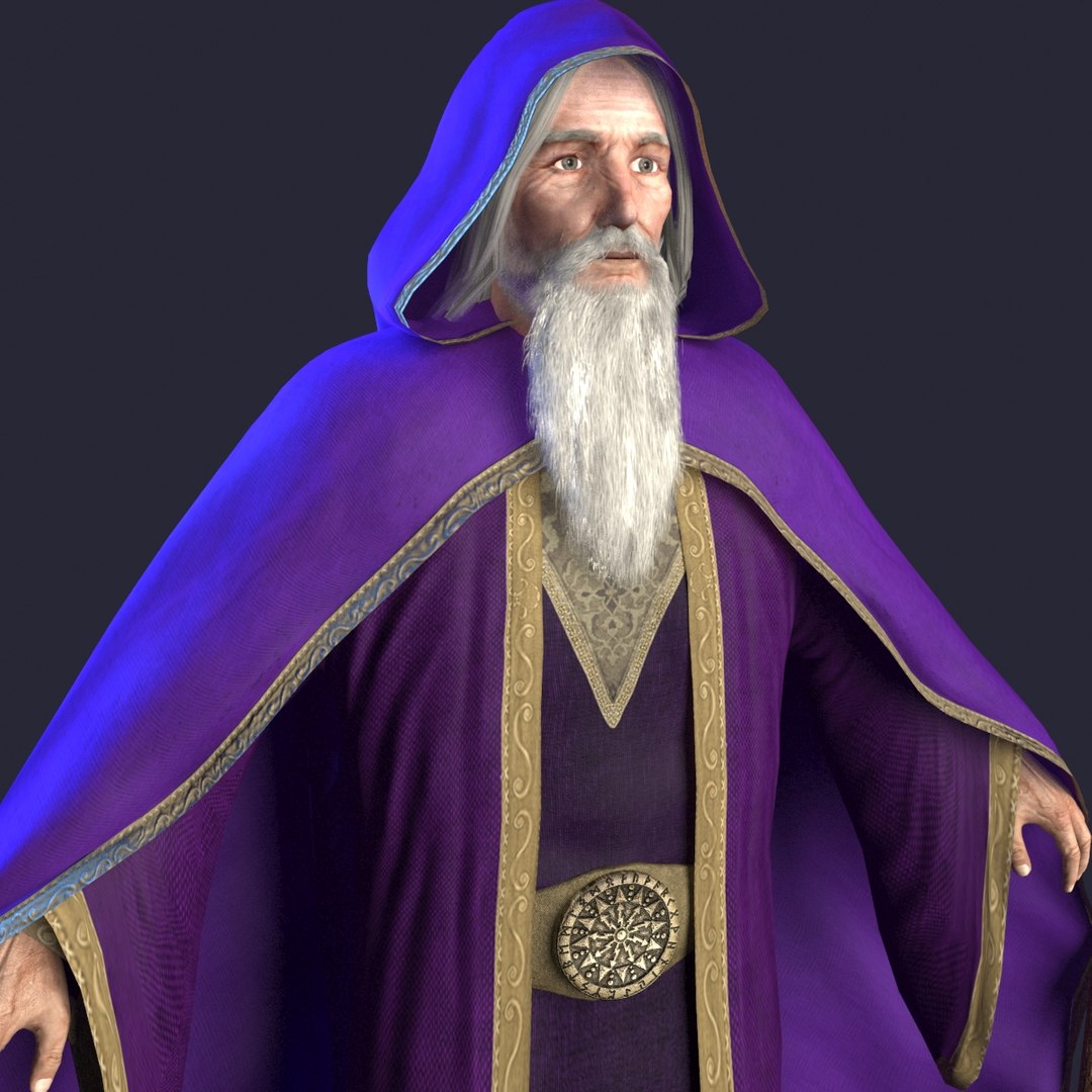 3D Wizard Cape Hat - TurboSquid 1423510