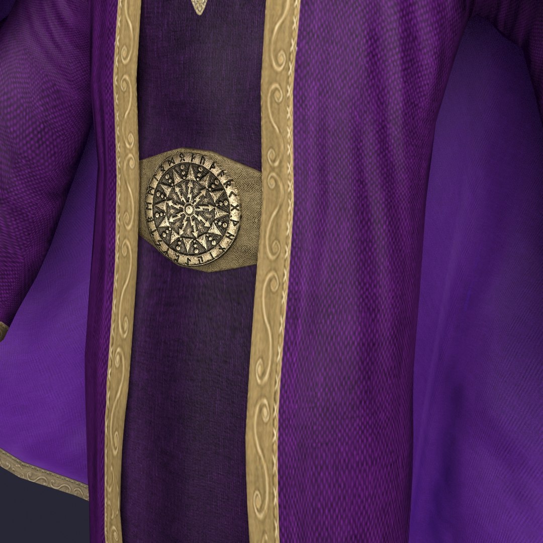 3D Wizard Cape Hat - TurboSquid 1423510