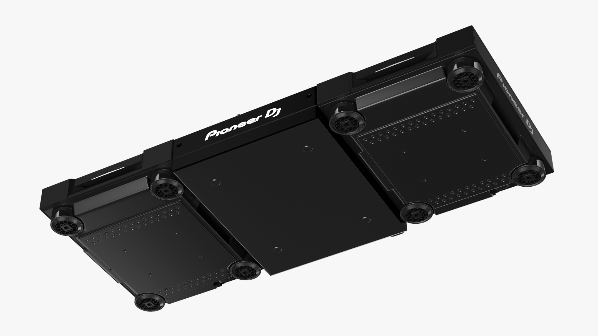 Pioneer DJ System With Double Player And Mixer 3D - TurboSquid 2515620