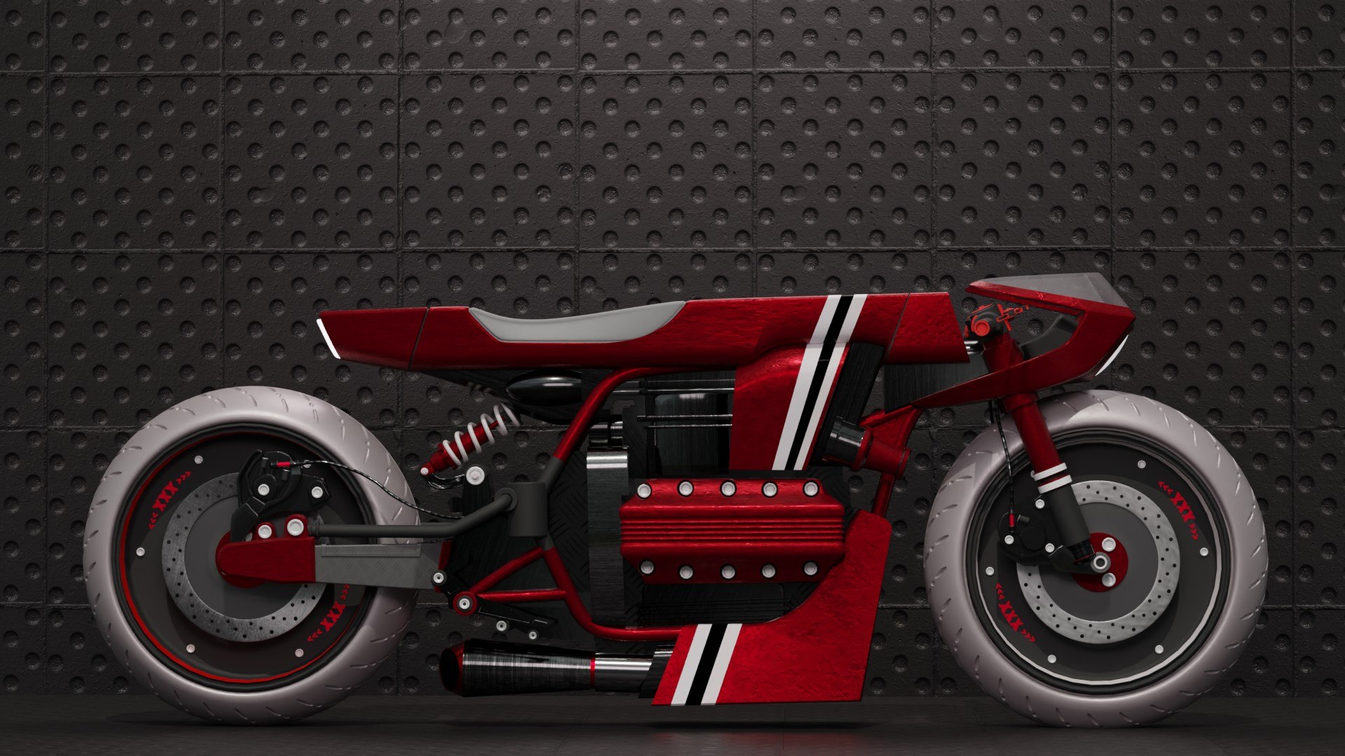 Cafe Racer Concept 3D Model - TurboSquid 2259016