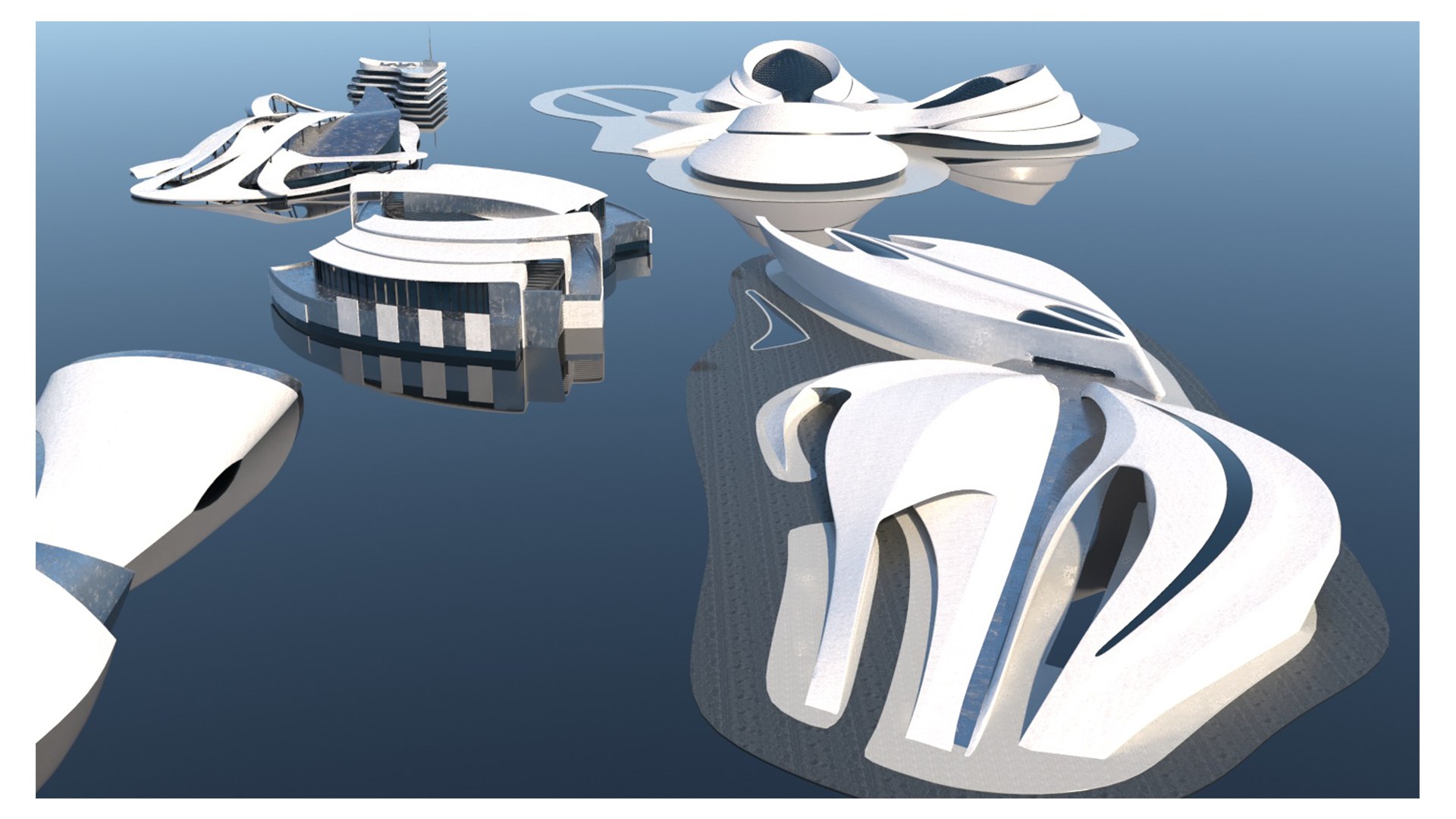 Organic Arch 2 Model - TurboSquid 2104820
