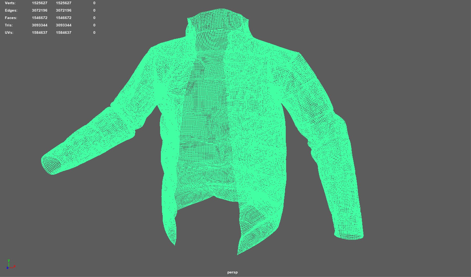 3D Model Puffy Jacket - TurboSquid 1660517