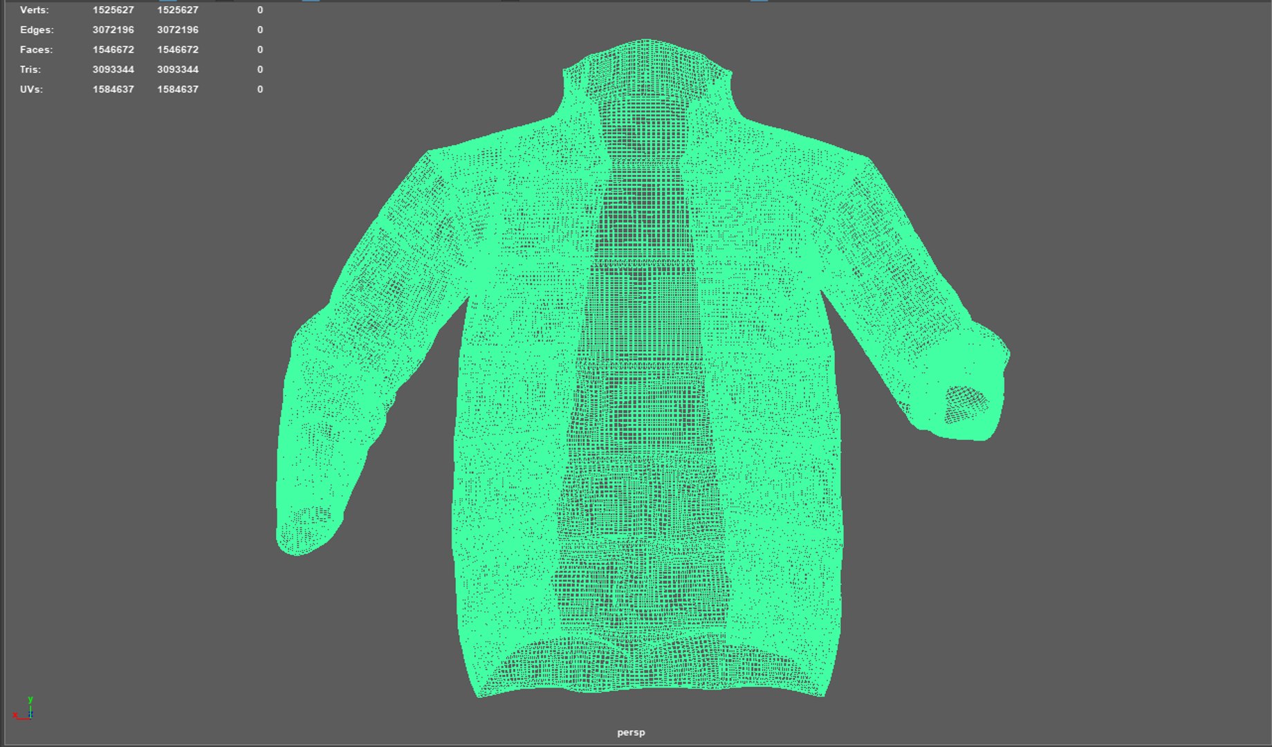 3D Model Puffy Jacket - TurboSquid 1660517