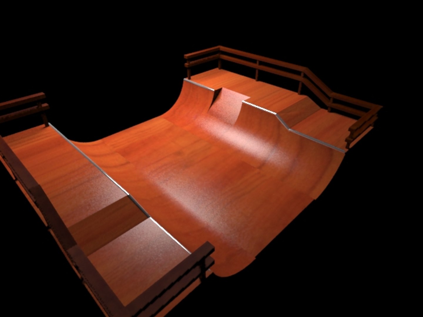 3d Bmx Park Ramp