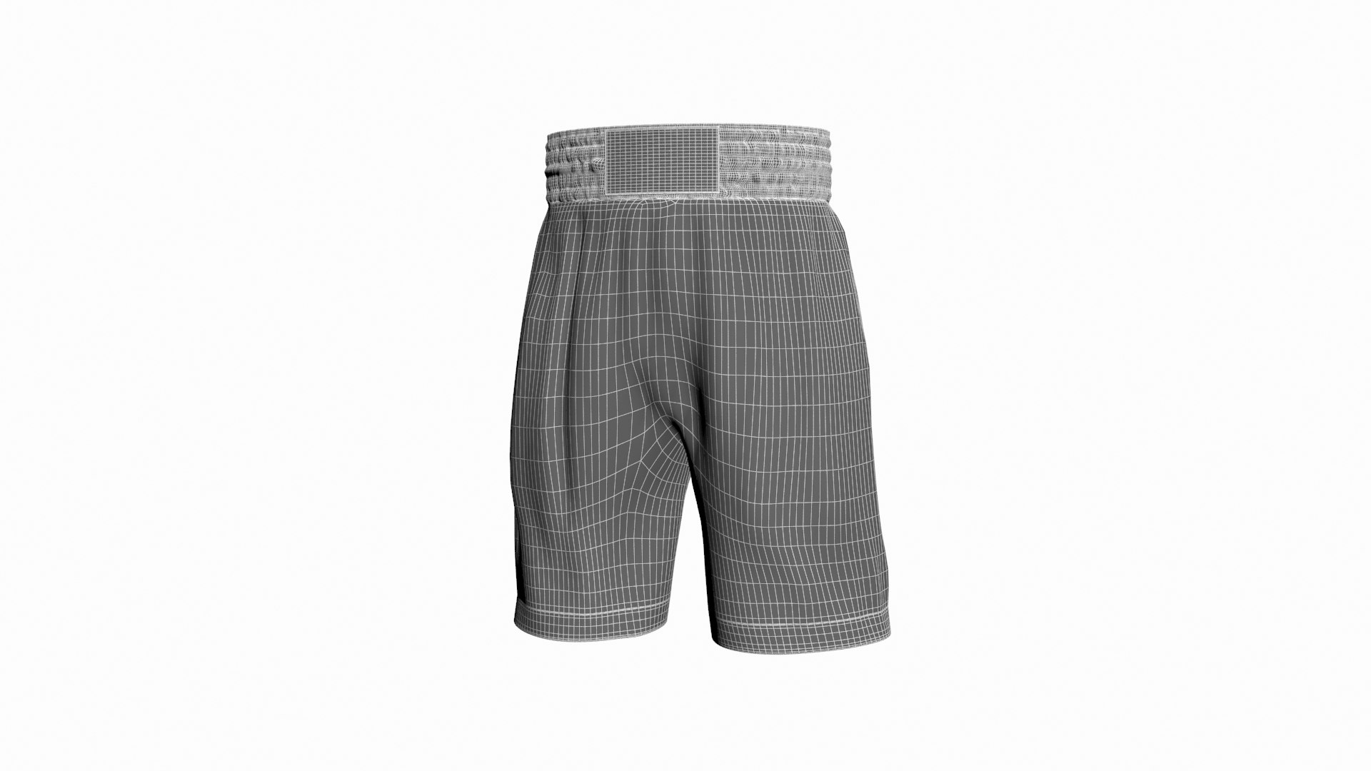 Boxing Short 3d C4d