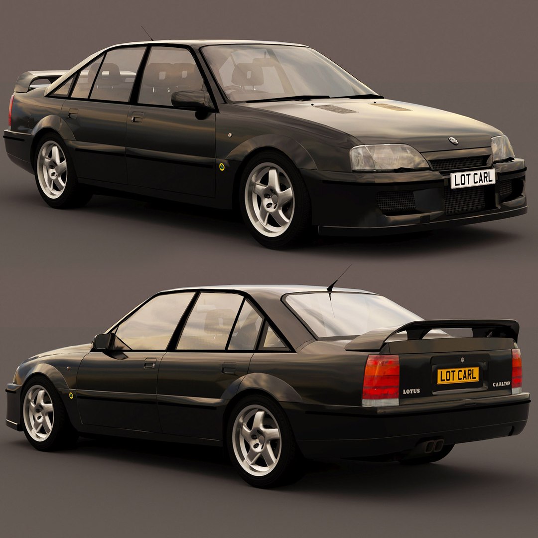 Lotus Carlton 1992 3D Model - TurboSquid 2108520
