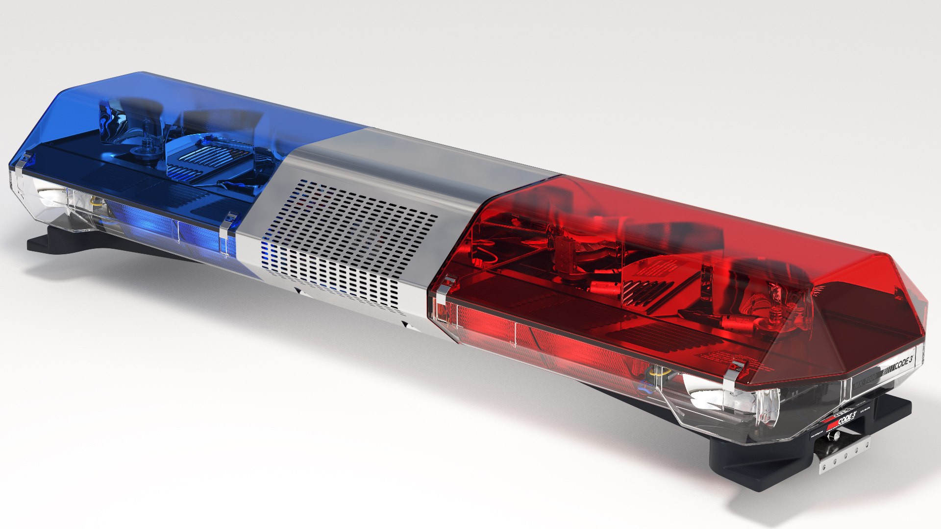 Police Light Bar Code 3 MX 7000 3D model - TurboSquid 2073031