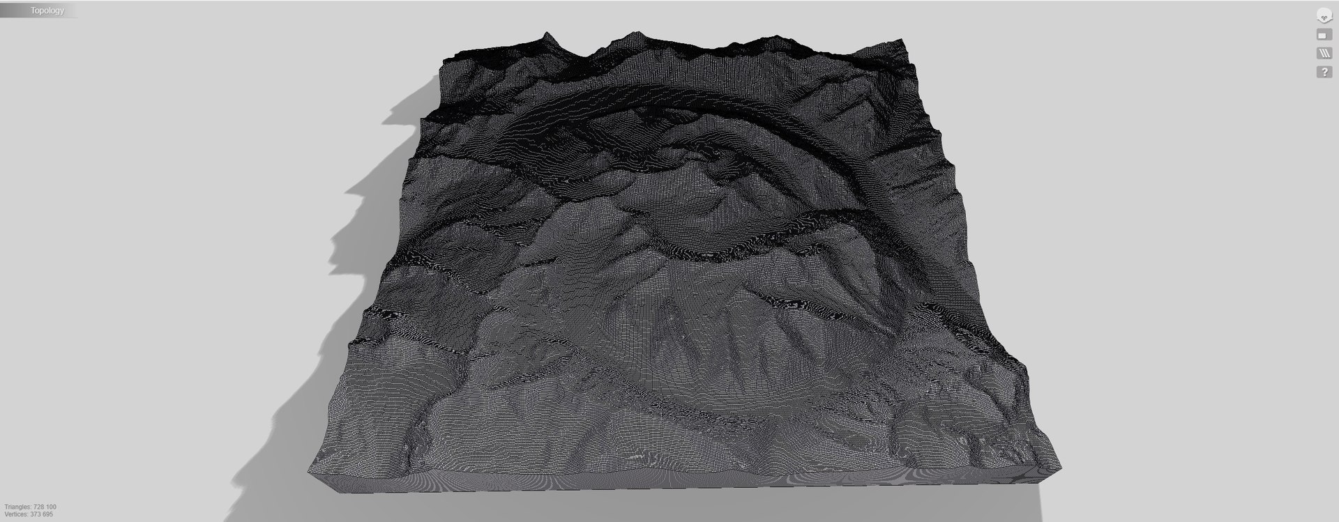 3D Model Mountain Landscape Baspa Bamak Glacier India - TurboSquid 2362961