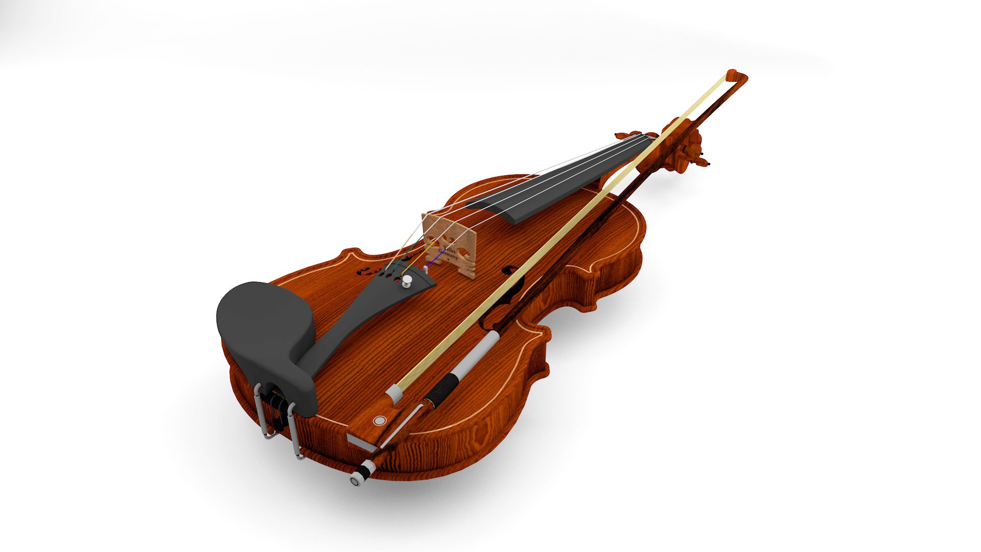 Violin 3D Model - TurboSquid 1971701