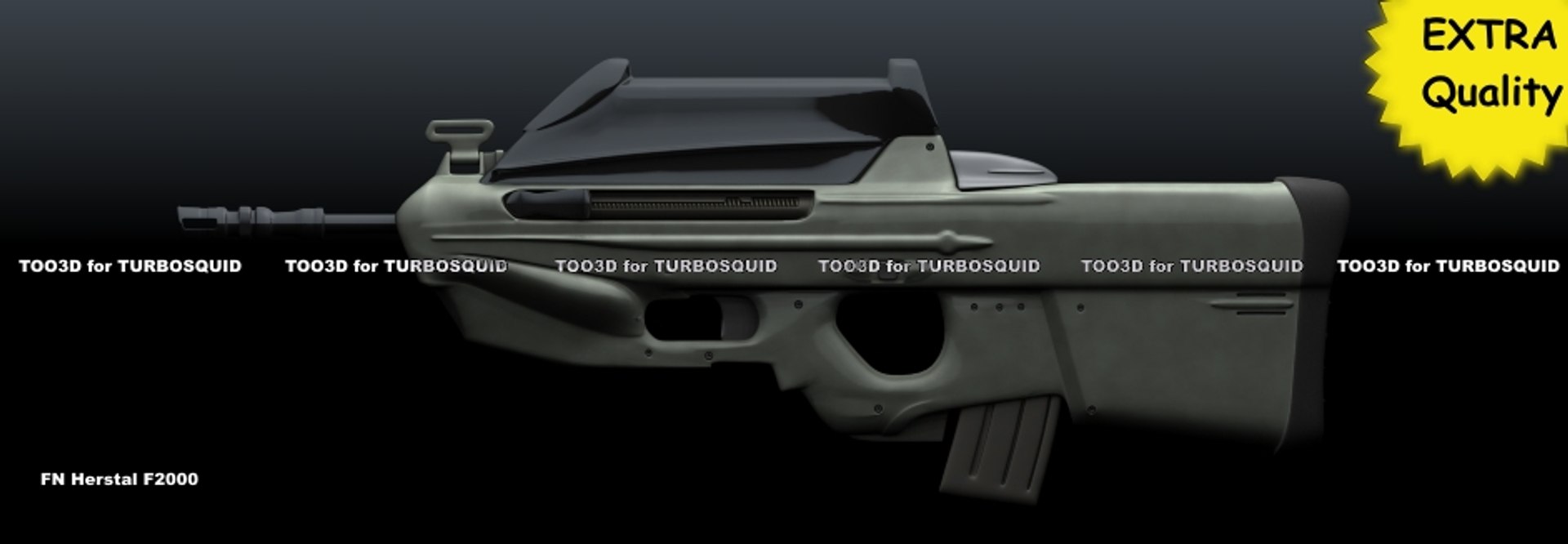 3d fn f2000 model