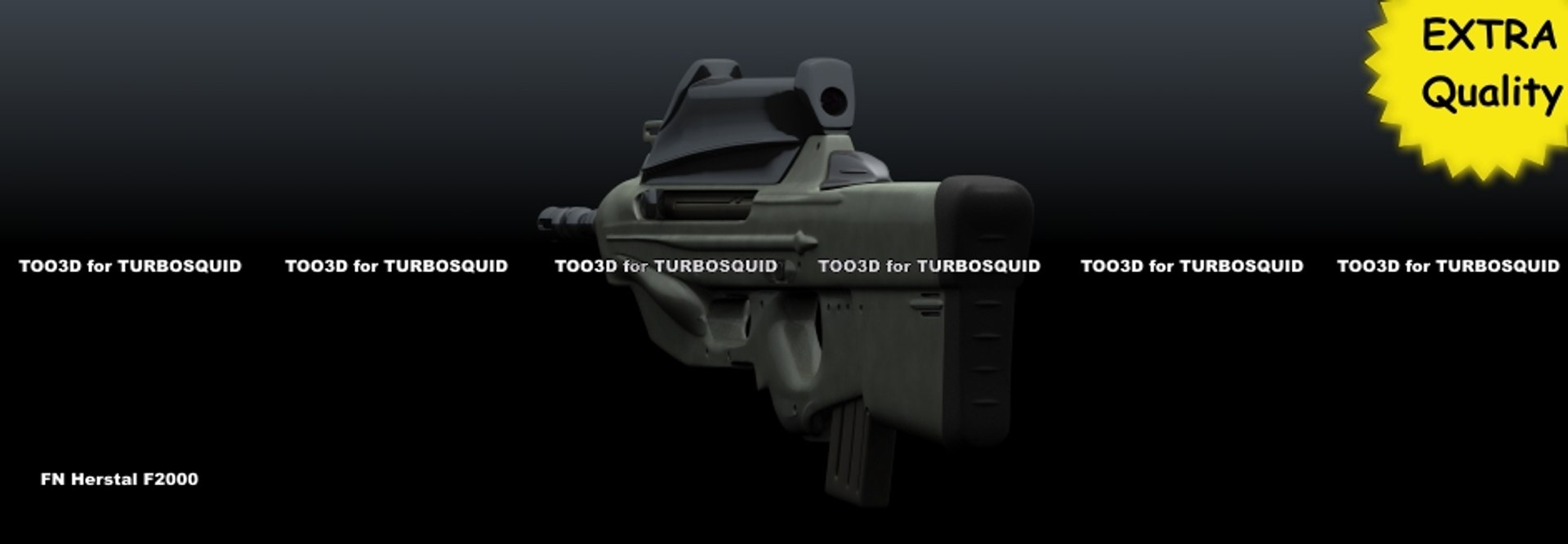 3d fn f2000 model