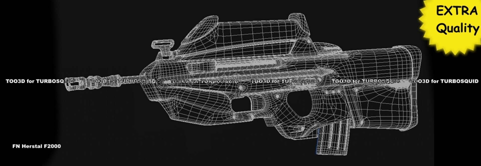 3d fn f2000 model
