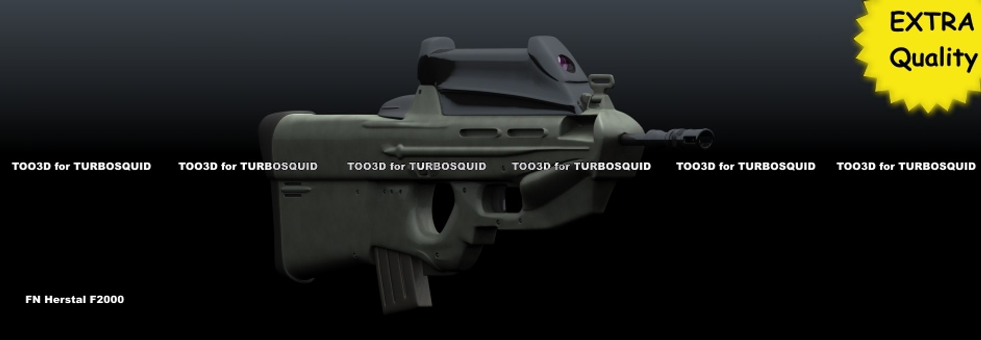 3d fn f2000 model