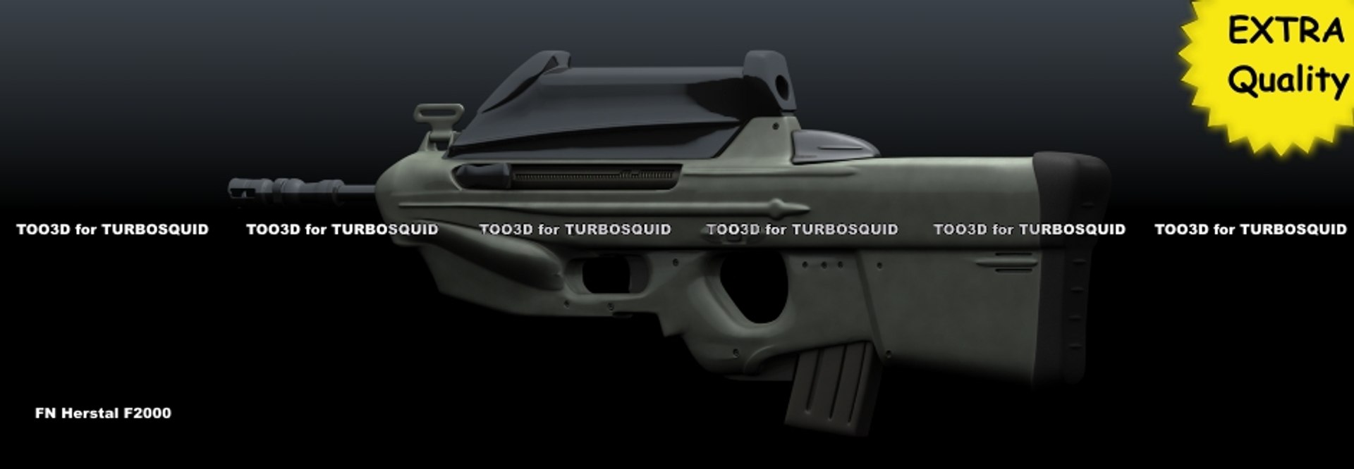 3d fn f2000 model