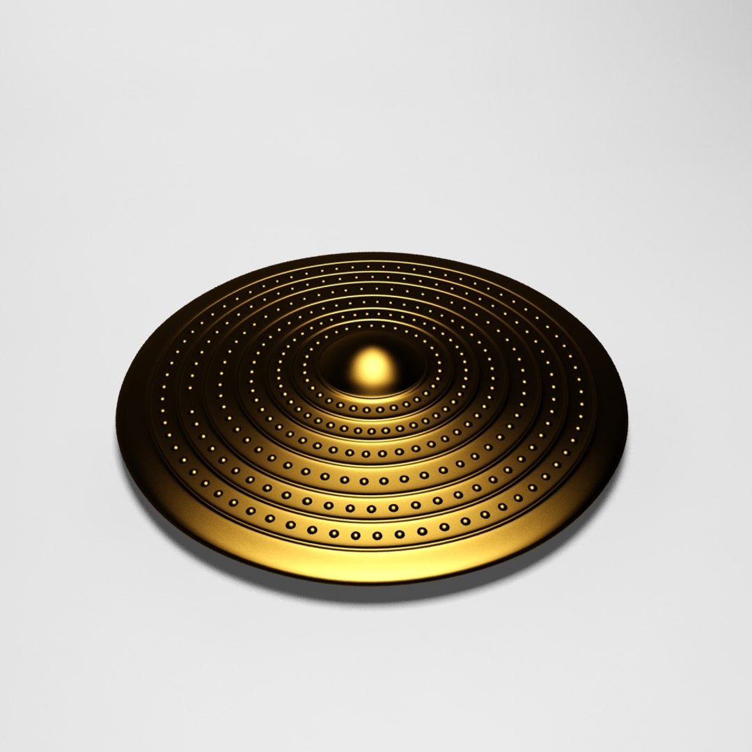 Bronze Age Shield 3d Model