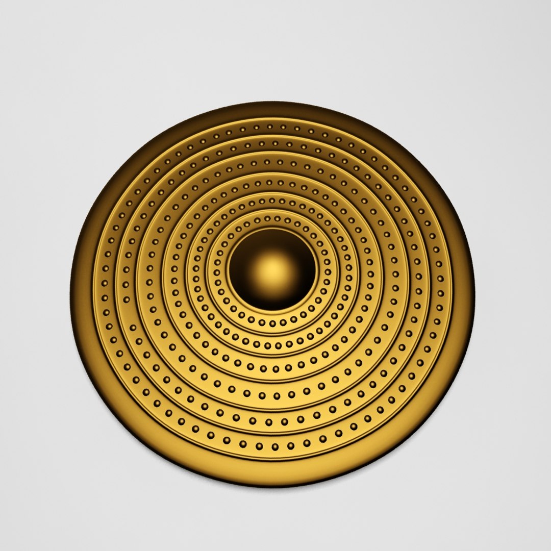 Bronze Age Shield 3d Model