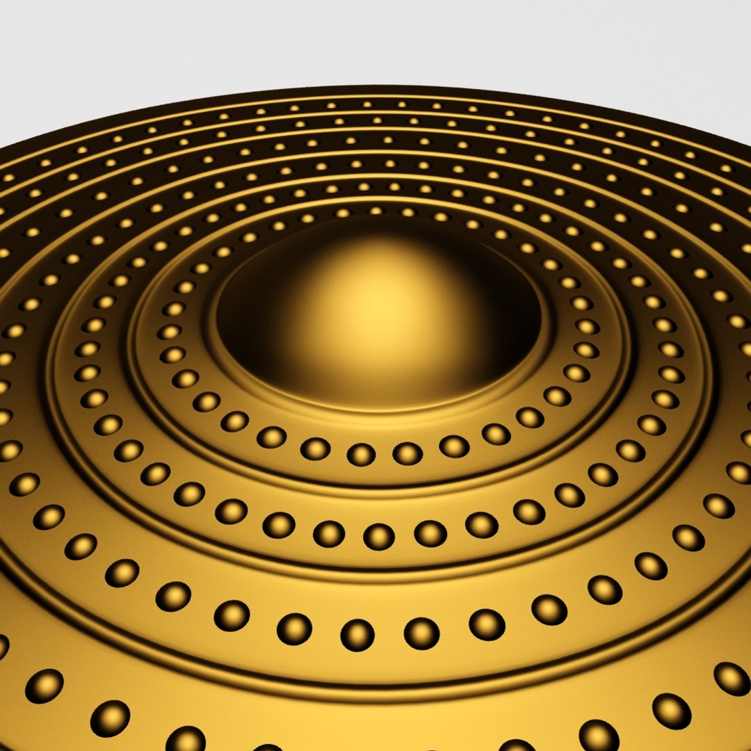 Bronze Age Shield 3d Model