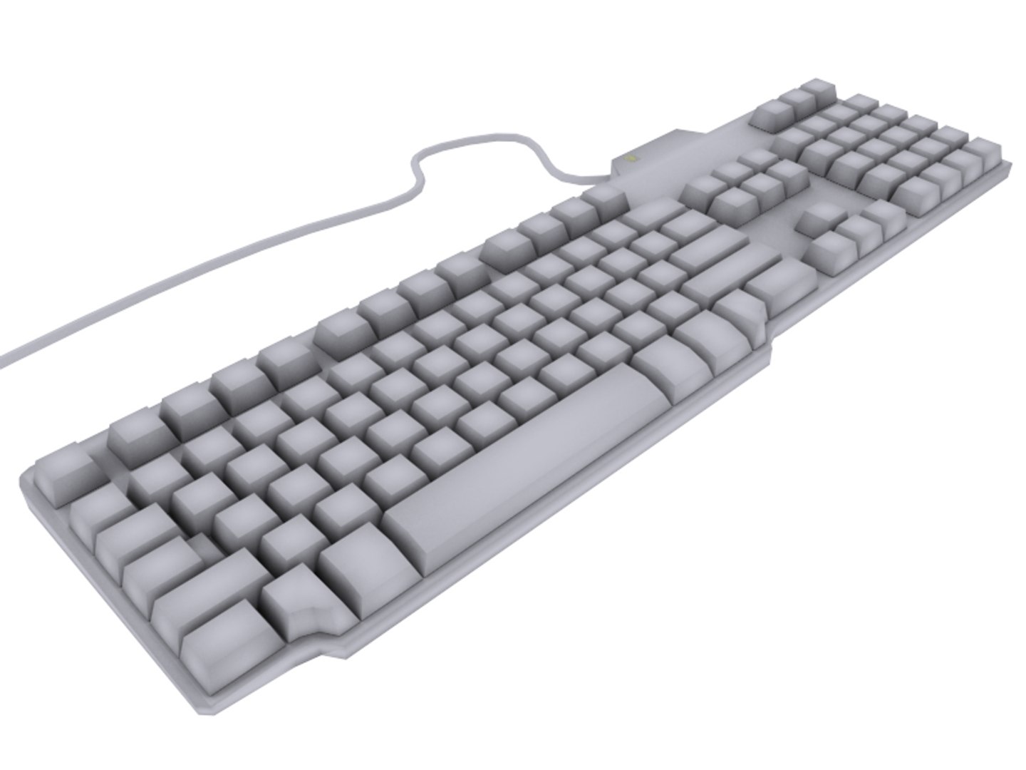 3d Keyboard Model