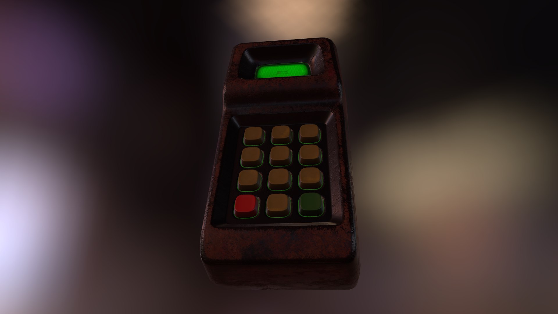 3D Combination Lock V2 - TurboSquid 1878969