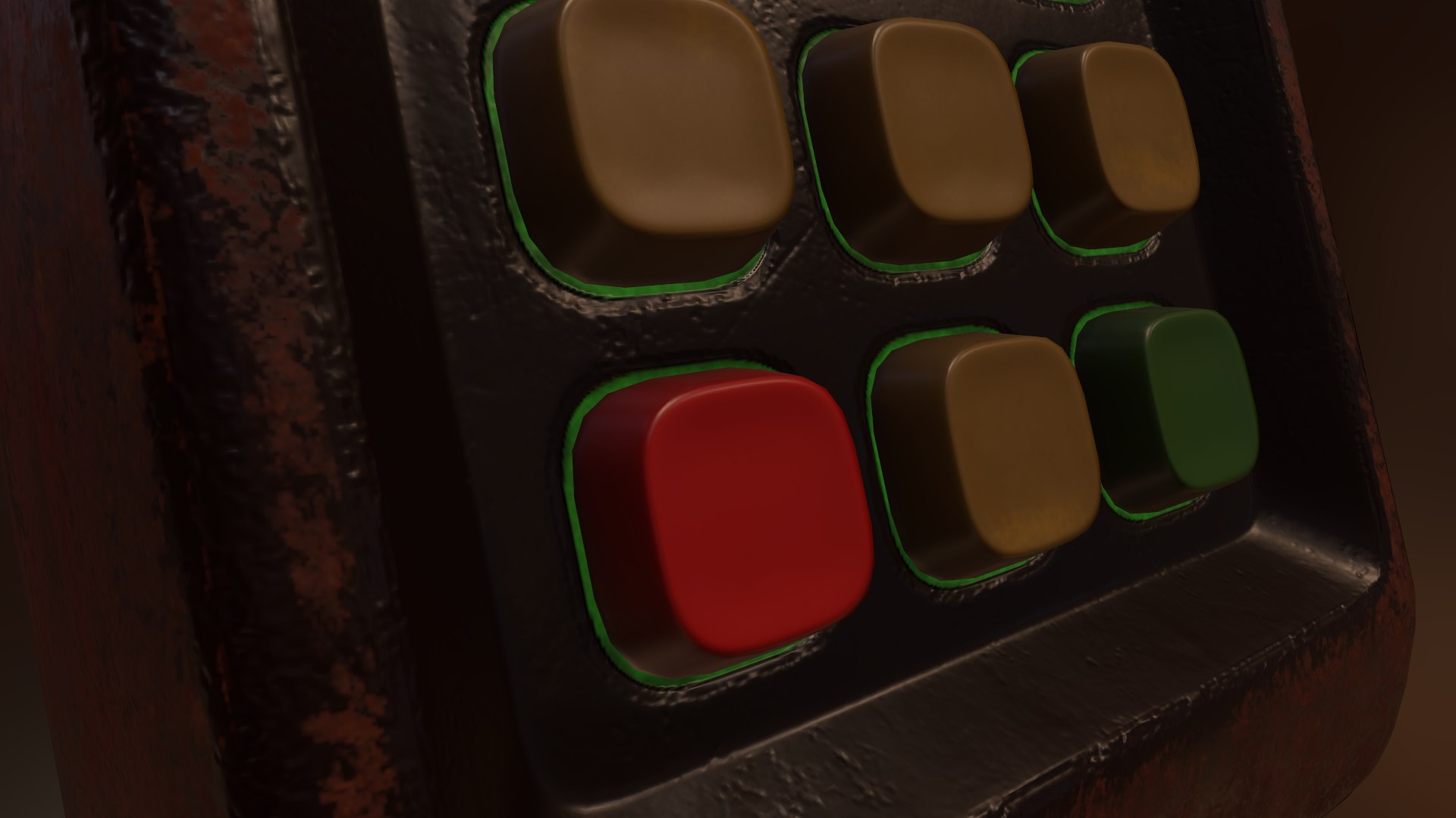 3D Combination Lock V2 - TurboSquid 1878969