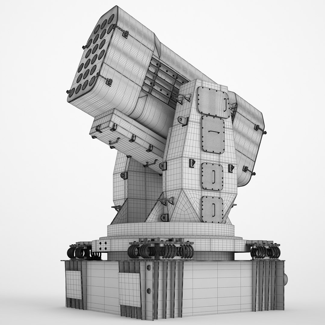 Mk 49 Launcher 3D Model - TurboSquid 1603616