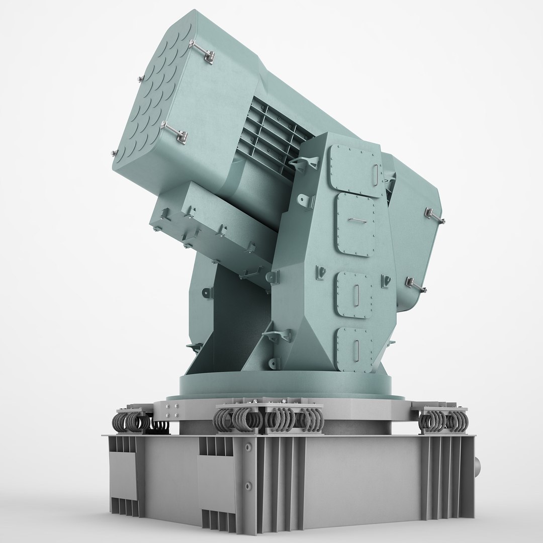 Mk 49 launcher 3D model - TurboSquid 1603616