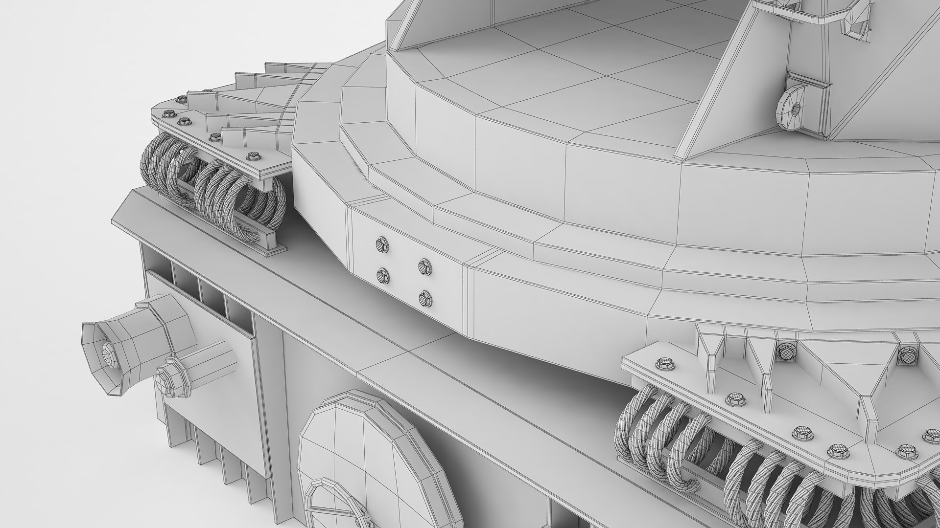 Mk 49 launcher 3D model - TurboSquid 1603616