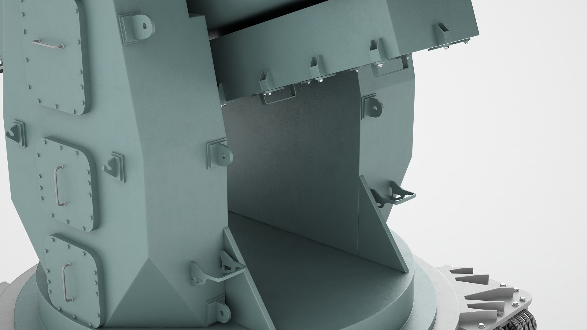 Mk 49 launcher 3D model - TurboSquid 1603616