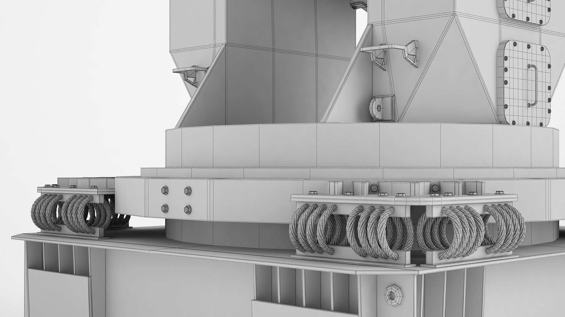 Mk 49 launcher 3D model - TurboSquid 1603616