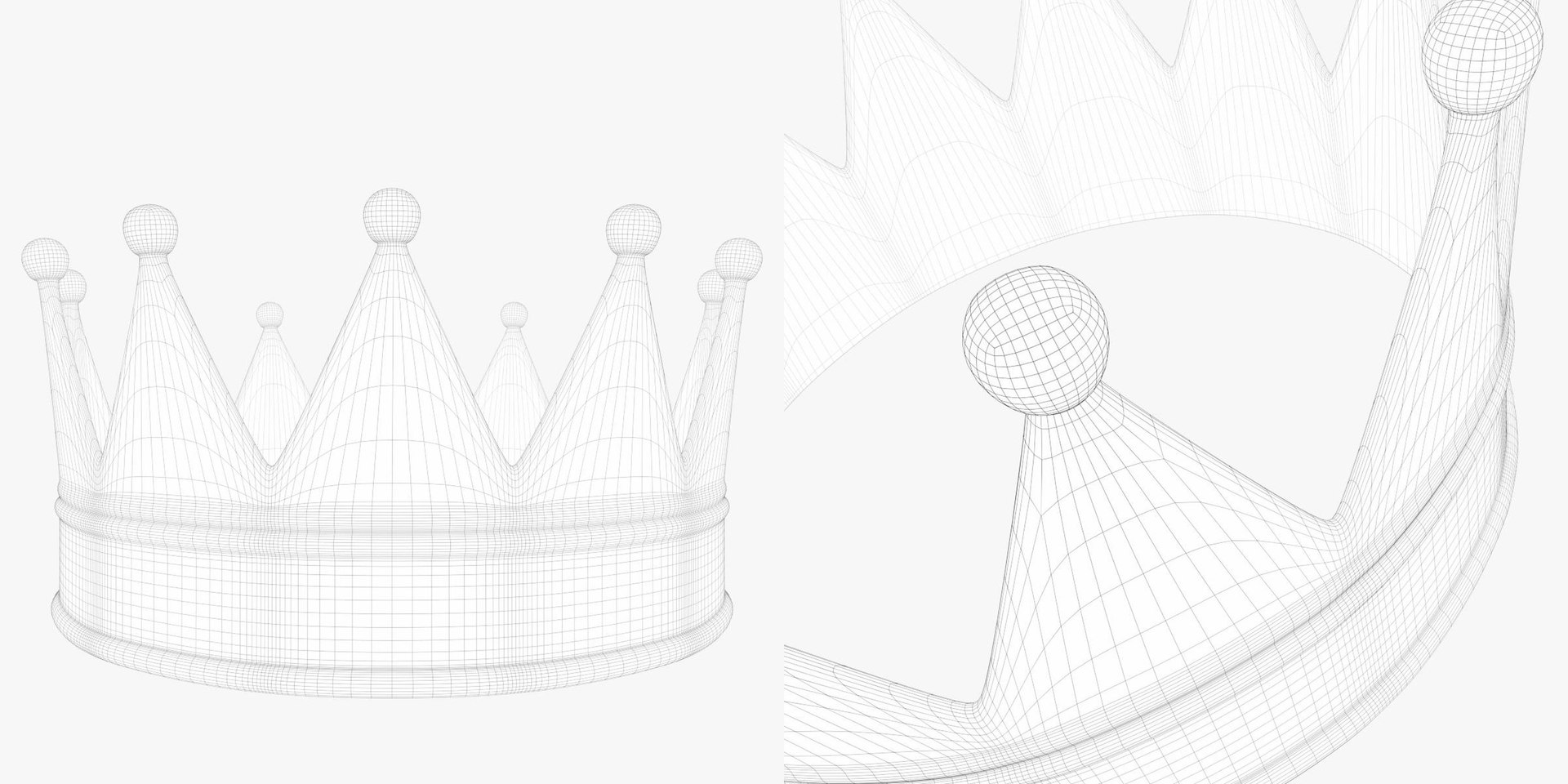 Gold Crown 9 Model - TurboSquid 1908342