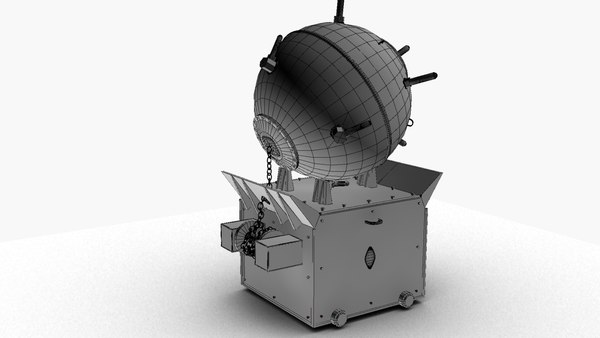 Rusty sea mine 3D model - TurboSquid 1873398