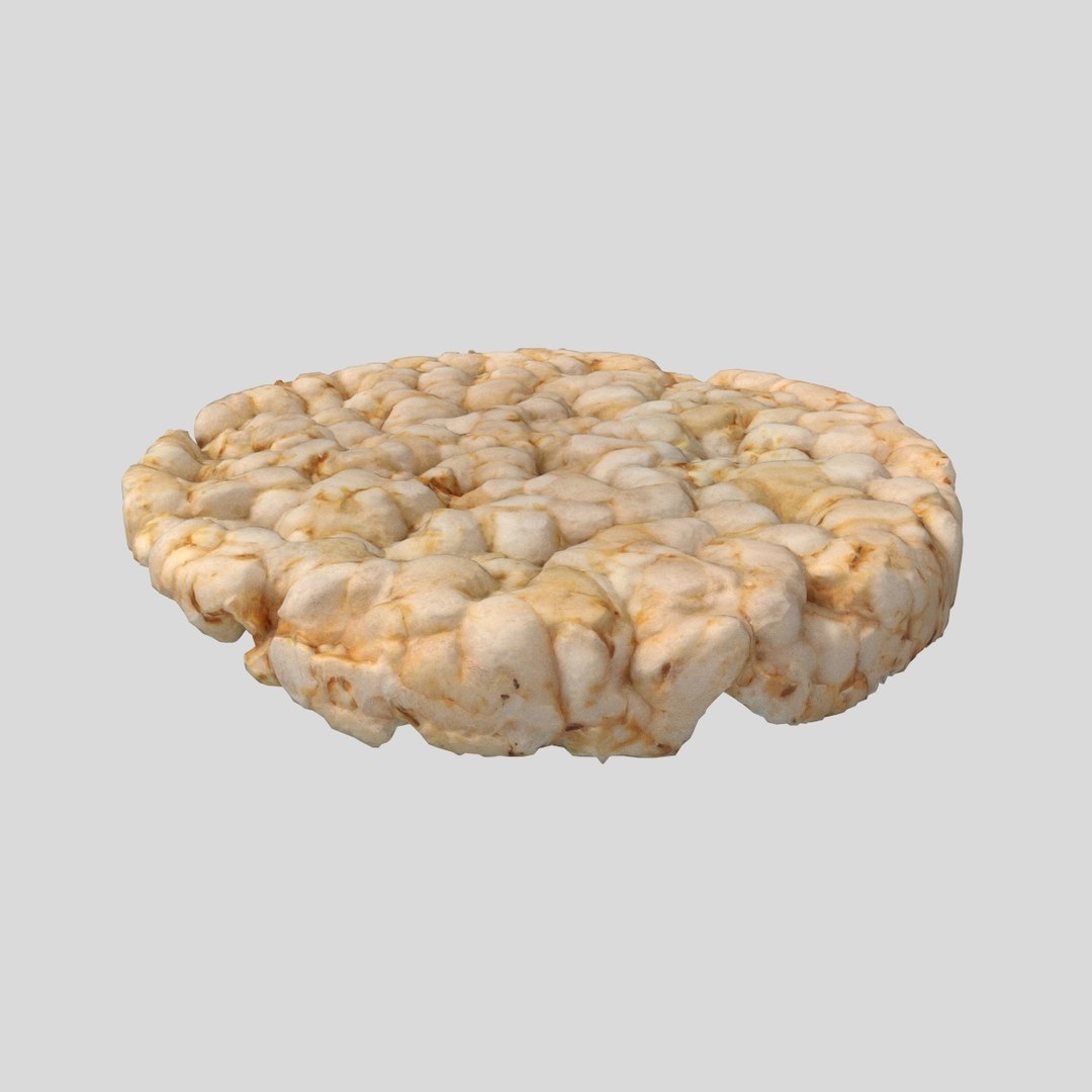 3d model rice cake