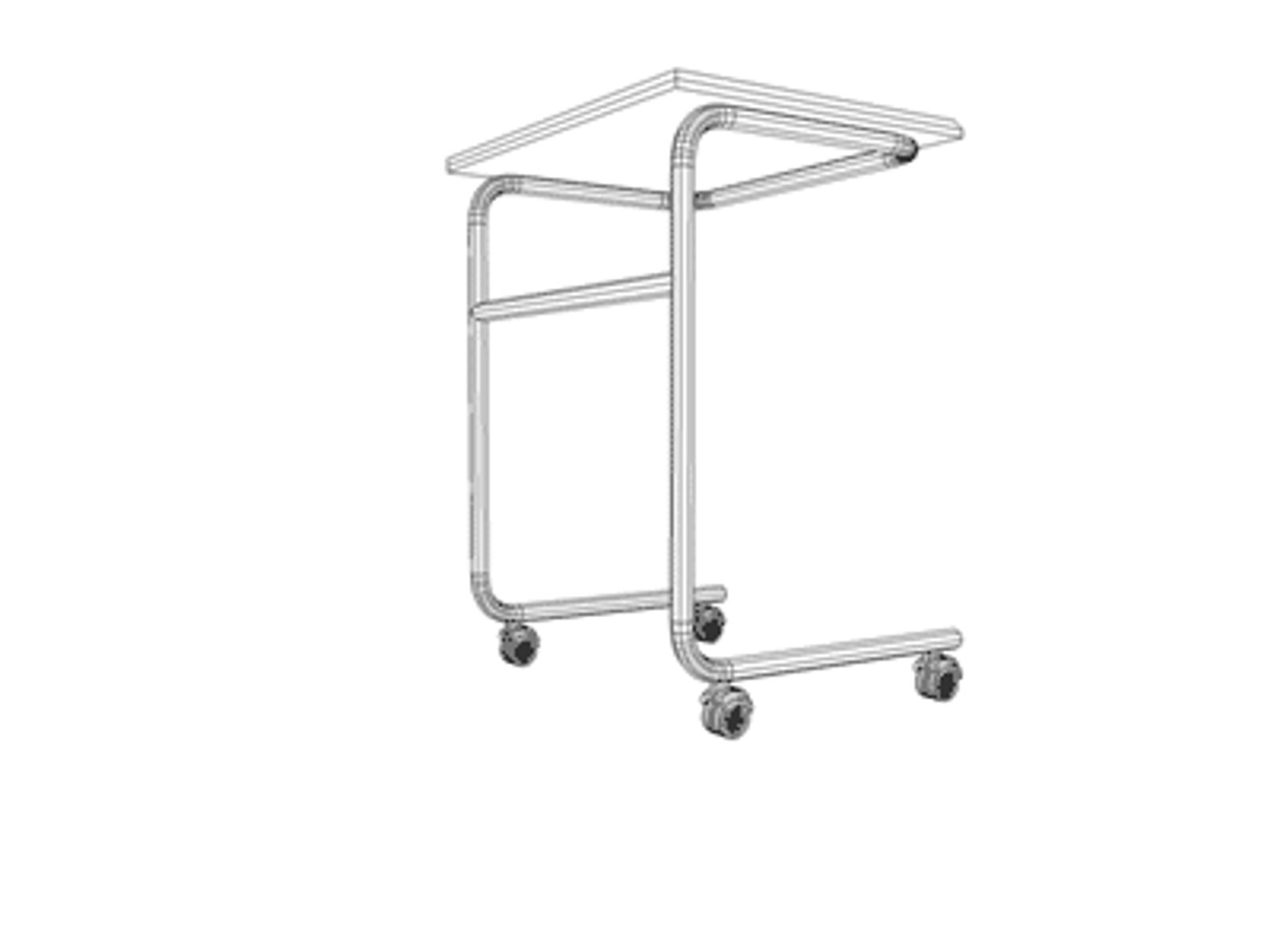 3d Model Medical Sideboard