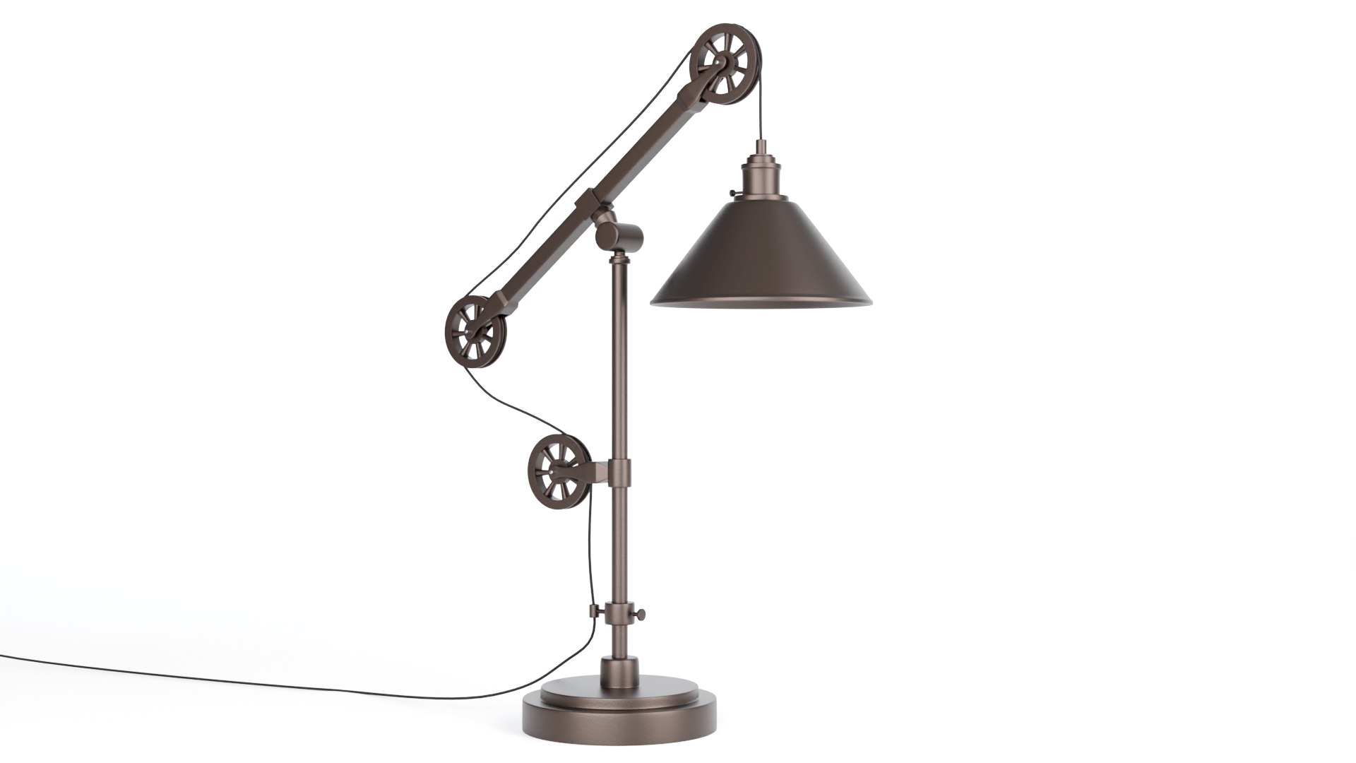 Modern Tube Table Lamps White and Black 3D - TurboSquid 2082813