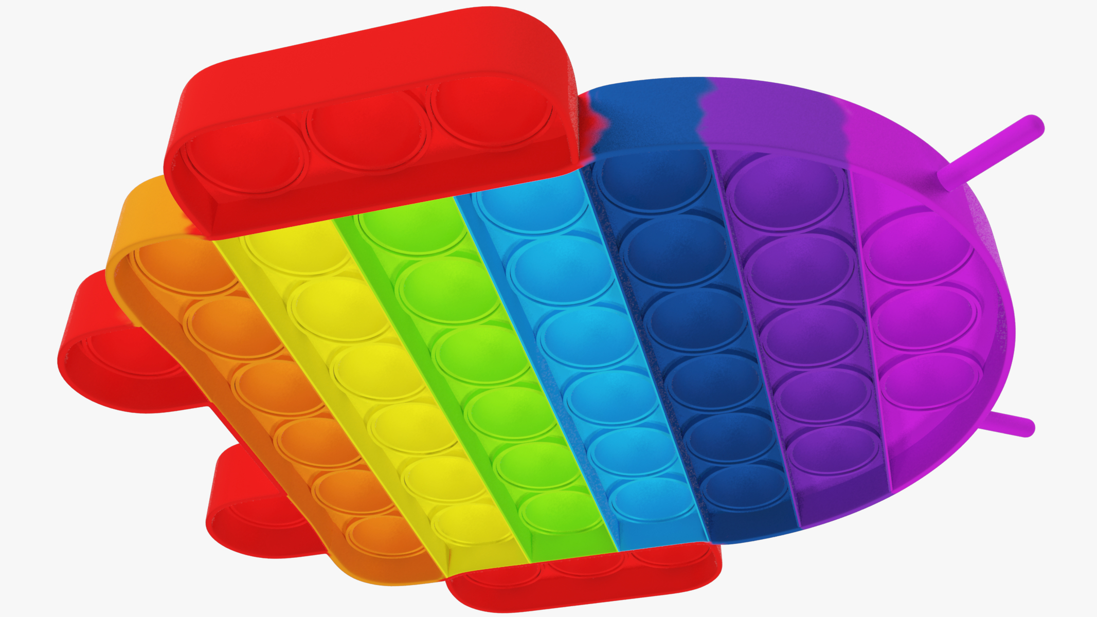 Pop It Collection V3 3D model - TurboSquid 1751034