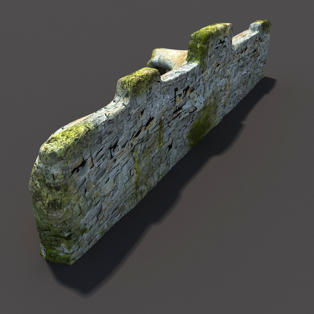 3ds Max English Castle Ruin
