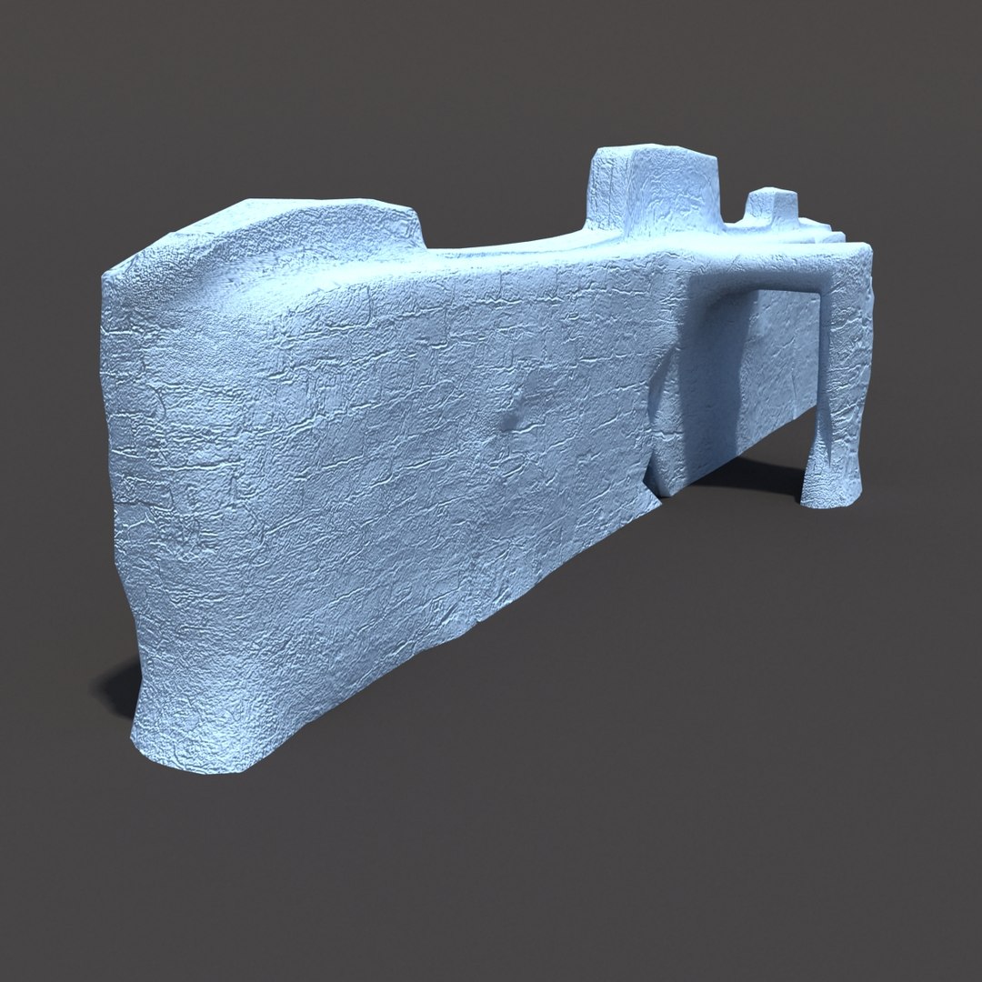 3ds Max English Castle Ruin