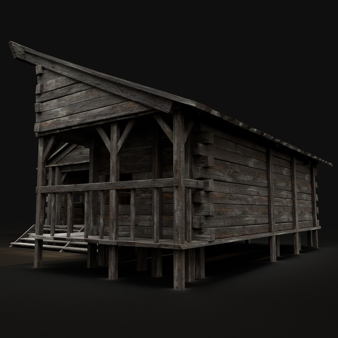 Medieval Industrial Building 3D Model - TurboSquid 1682307