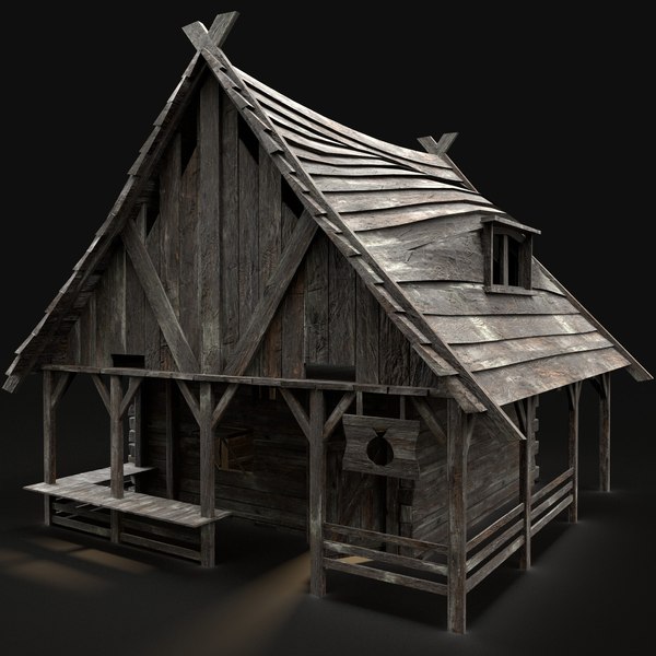 Medieval industrial building 3D model - TurboSquid 1682307