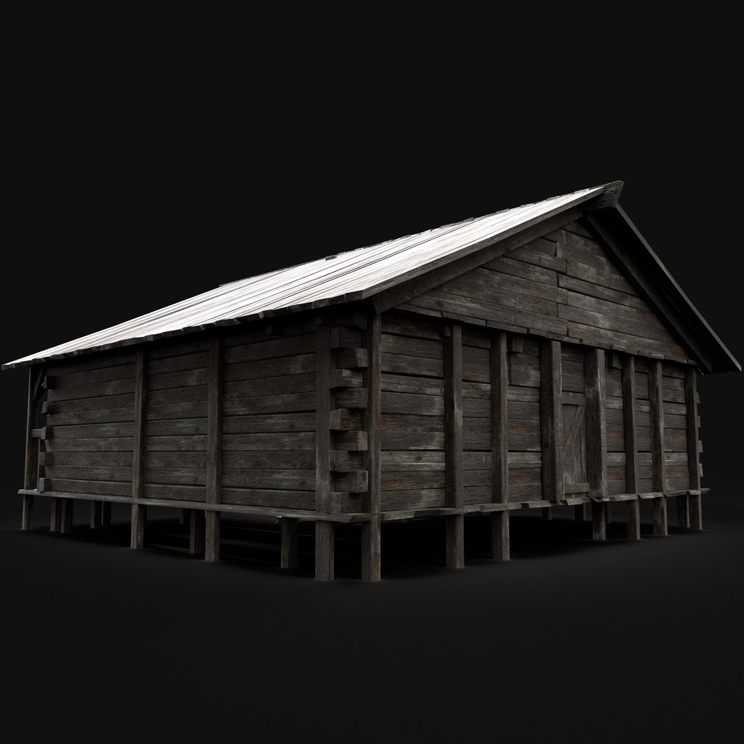 Medieval Industrial Building 3D Model - TurboSquid 1682307