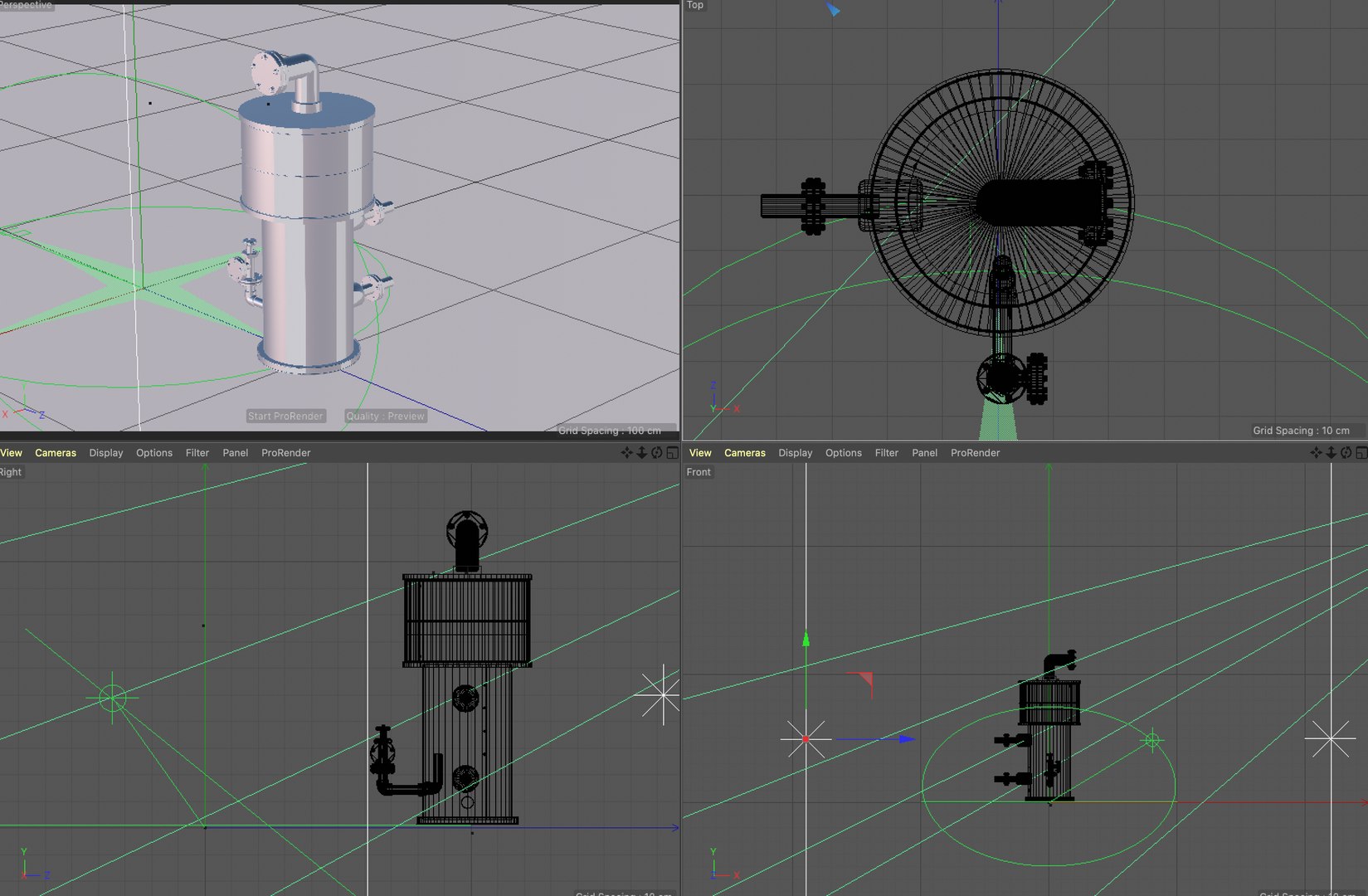Ship Engine Pump Industrial 3D Model - TurboSquid 1456492