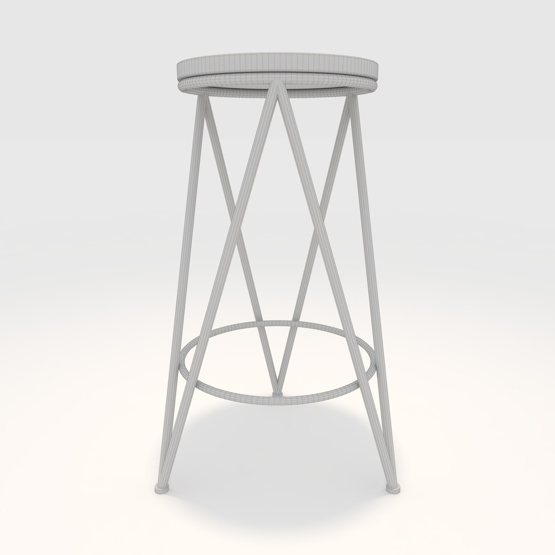Bar Stool 3 3D - TurboSquid 2297658